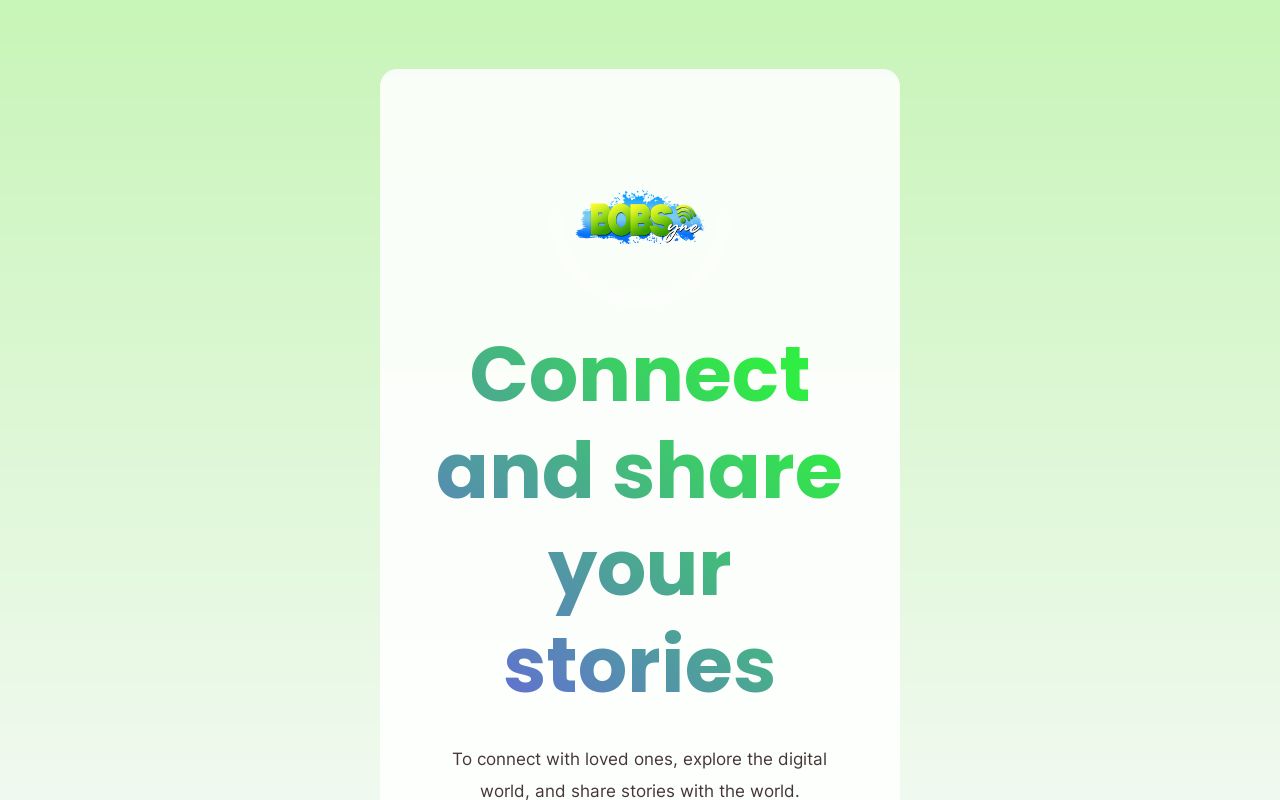 BOBSI Landing Page